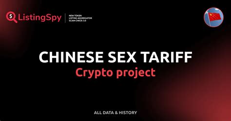 Chinese Sex Tariff Crypto Project Cst Token Listings Events Analysis