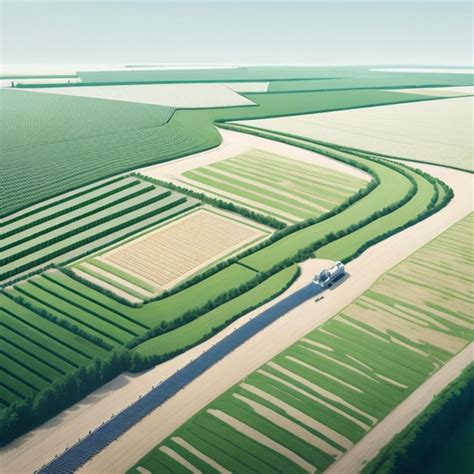 Premium Photo Landscape Design For Crop Field