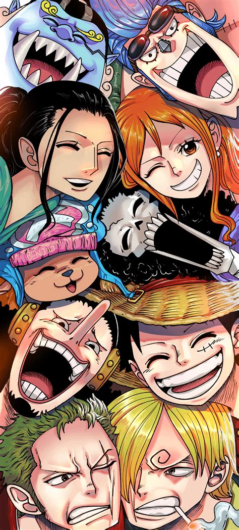 One Piece Luffy Crew New World Wallpaper Straw Hats Crew Jolly Rogers