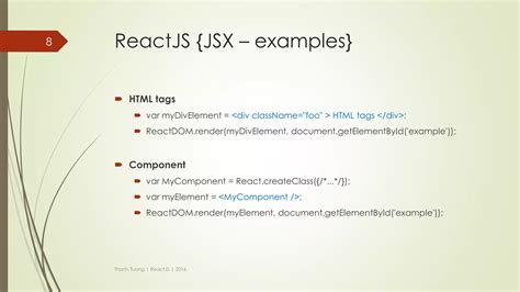 Reactjs Presentation Pdf Web Development Internet