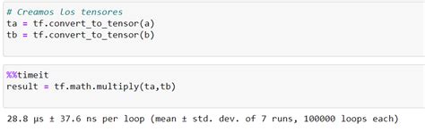 Python Vs Numpy Vs Gpu Tensorflow Tiempos De Ejecución Jarroba