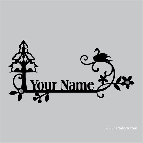 Name Plate Artelora