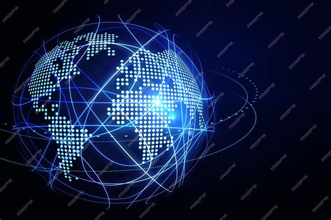 Premium Photo Global Network Connection And Global Business Concept