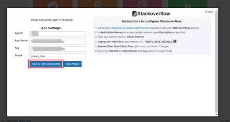 setup stackoverflow social login for wordpress website