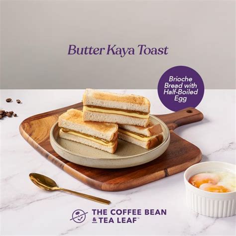 Coffee Bean New Menu Butter Kaya Toast And Affogato De Crème September