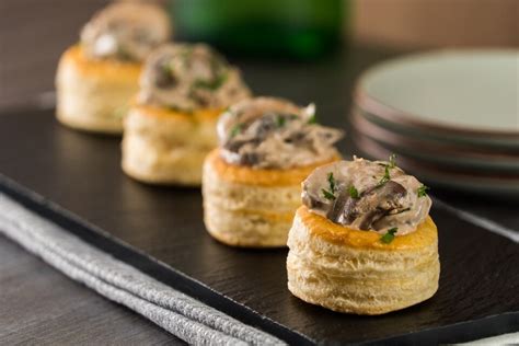 Mushroom Sauce Vol Au Vents At Roger Compton Blog