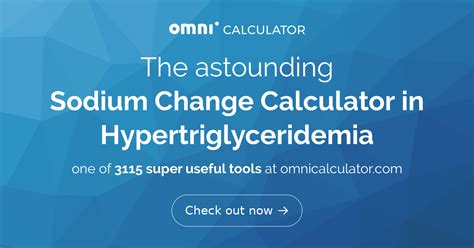 27 Pseudohyponatremia Calculator Ebonymachair