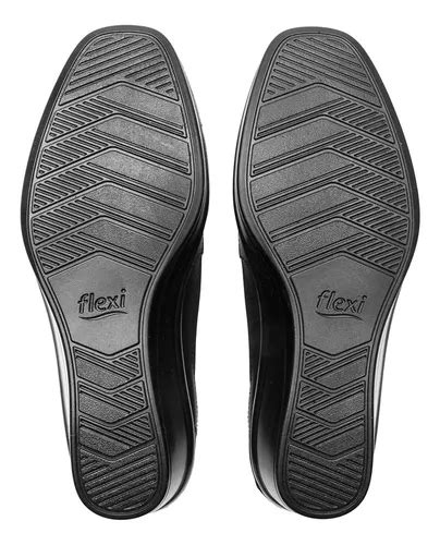Flats Flexi Para Mujer Estilo 136702 Negro Envío Gratis