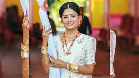 Juron Look Assamese Bride Bijayata Boro Makeup Studio And Academy