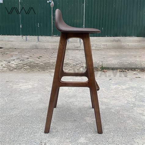 Ảnh Thực Tế Và Đánh Giá Khách Hàng Ghế Quầy Bar Cafe Gỗ Erik Buch Gh