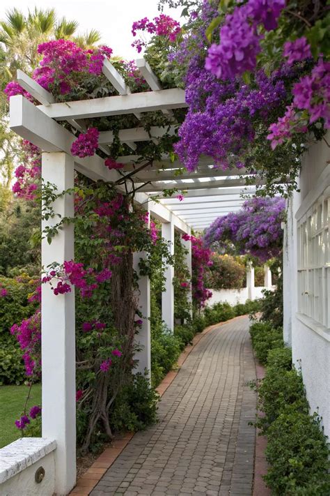 17 Stunning Bougainvillea Privacy Fence Ideas