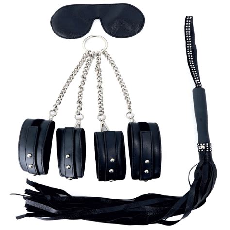 Deri Fetis Fantezi Set Model 02 Metal Perçinli 3 Parça Bdsm Seti Sex Shop