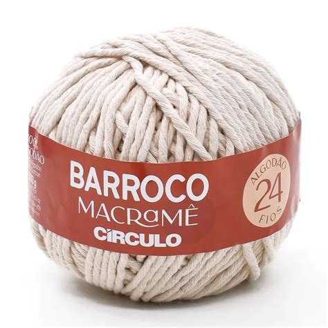 Barbante Barroco Macramê 400g Circulo
