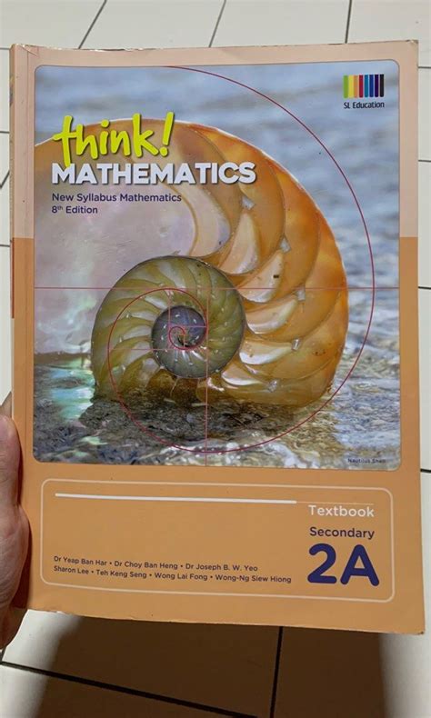 Sec 2 Math Textbook Hobbies And Toys Books And Magazines Textbooks On Carousell