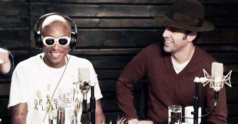 Pharrell Williams Walks Out Of Beats 1 Show After Sacha Baron Cohen Surprise Us Weekly