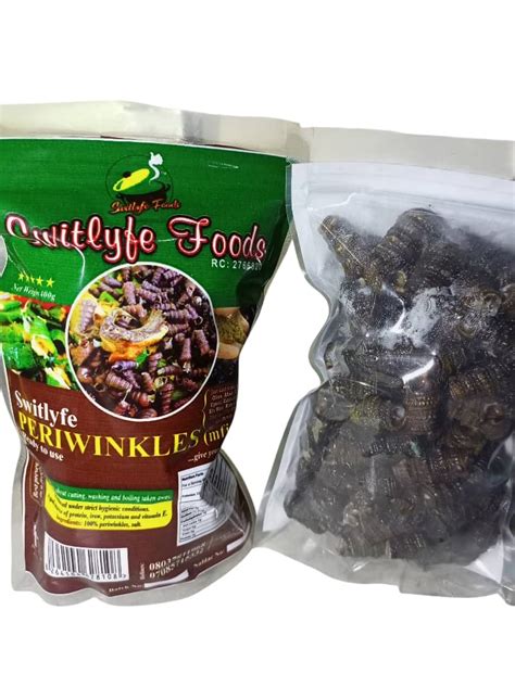 Washed Periwinkle With Shell My Food Angels