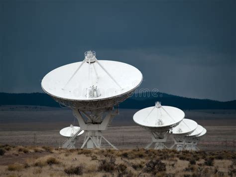 Antenna Very Large Array Radio Telescope 3 Stock Image Image Of