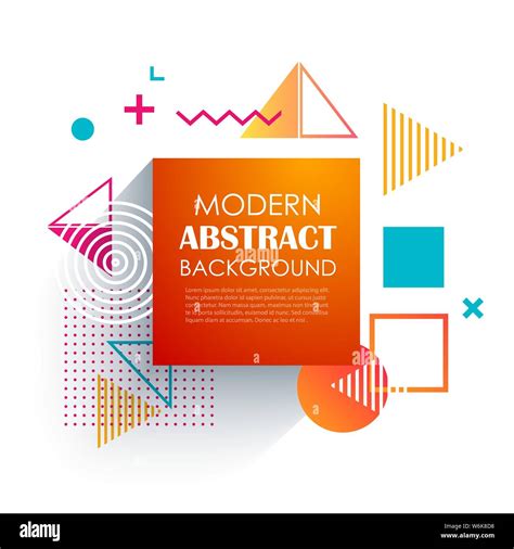 Abstract Geometric Red Square Pattern Design And Background Use For Modern Design Cover