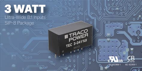 3 Watt Dcdc Converters For Cost Sensitive Industrial Applications