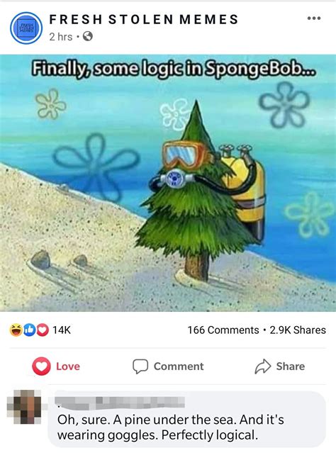 Spongebob Logic Tree