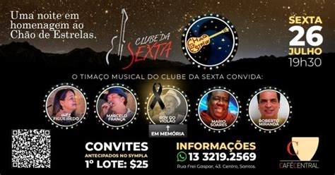 Clube Da Sexta Em Santos Sympla