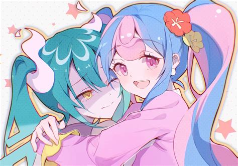 Hatsune Miku Ghost Miku And Fairy Miku Pokemon And More Drawn By Cloudyman Danbooru