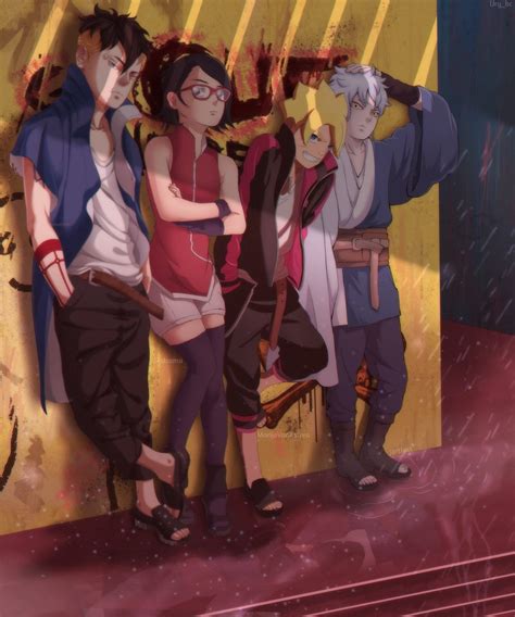 The Reason Why New Team 7 Is Formed Is Because Boruto Is Going Rogue And Kawaki Switches