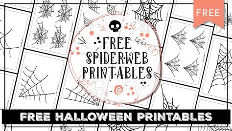Spiderweb Printables World Of Printables