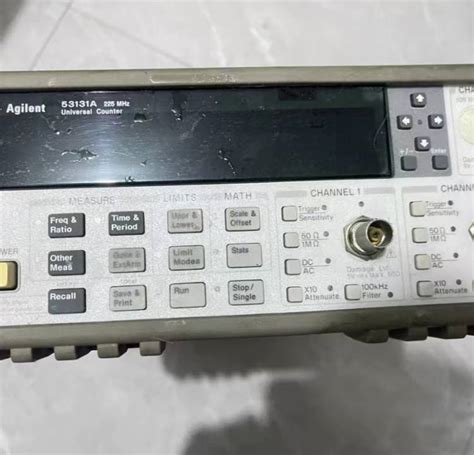 Agilent安捷伦53132a频率计数器 每秒 12 位，150 Ps 时间间隔分辨率