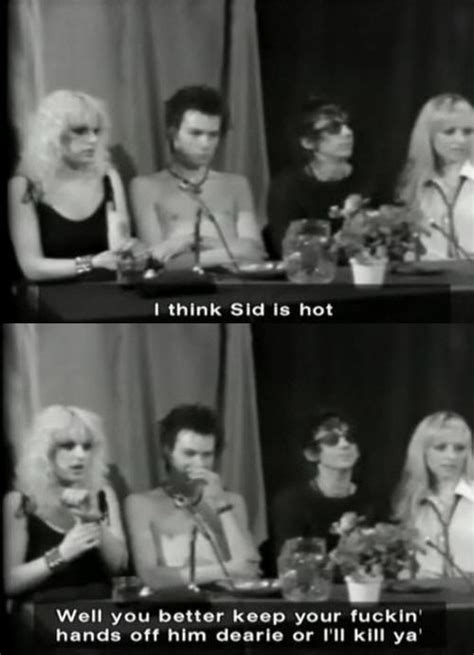 Riot Grrrl 90s Grunge Sid Vicious Quotes Sid And Nancy 70s Punk 80s Goth Punks Not Dead