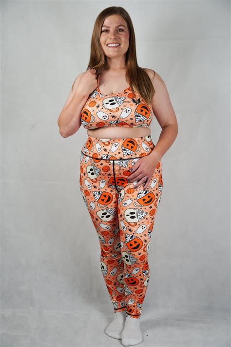 Pumpkin Spice Latte Full Length Leggings