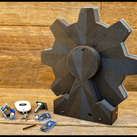 3d Printable Open Source Hardware Logo Led Lamp By Trent