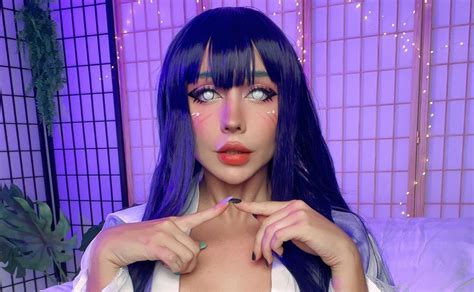 Alice Bong En El Cosplay Más Encantador De Hinata Hyuga De Naruto