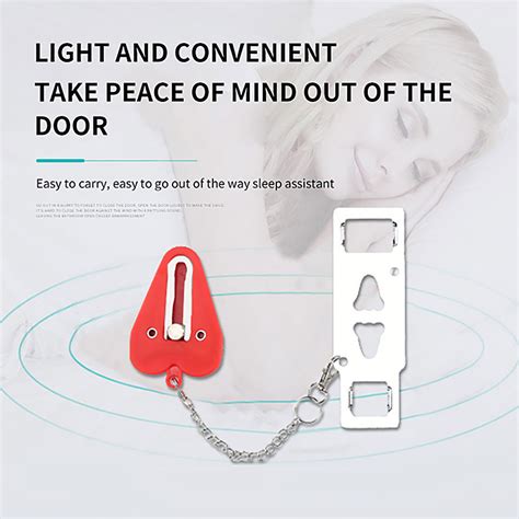 Portable Travel Door Lock Home Security Keypad Lockdown Locker Door St