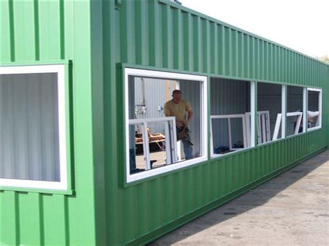 Shipping Container Press Box Conversion Adaptainer Conversions