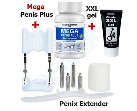 Penik Set Za Povećanje Penik Ektender Mega Penis Plus Kapsule I