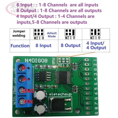 Eujgoov N DIG Channel TTL Input Output Control Module BPS Standard Baud Rate Alibaba Com