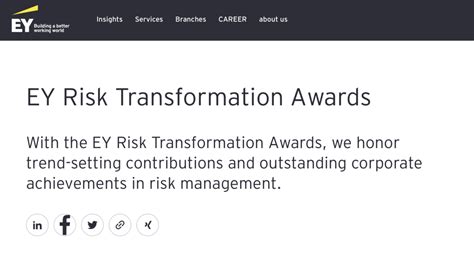 Ey Risk Transformation Awards Event Germany Grc 20 20 Research Llc