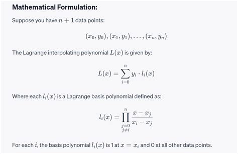Numerical Method Series 03 Lagrange Interpolation Naixian Zhang