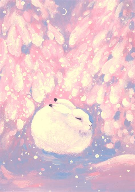 Snow Bunny By Marysmirages On Deviantart