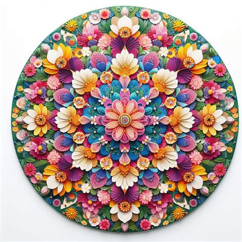 מנדלה של פרחים יויו תמונות