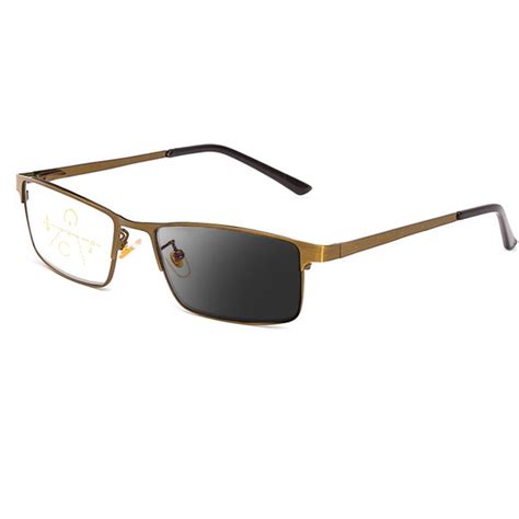 Photochromic Reading Glasses Men Progressive Multi Grandado