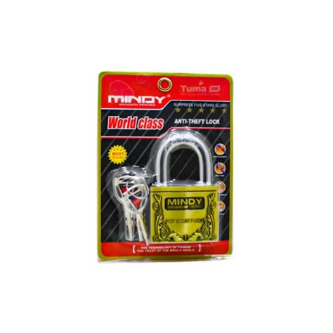 Mindy World Class Top Security Anti Theft Lock Tuma 250