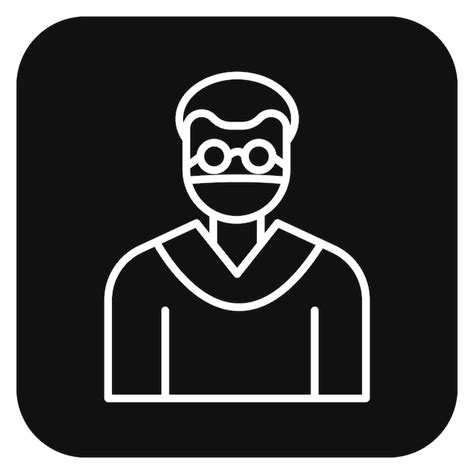 Premium Vector Male Surgeon Vector Illustration