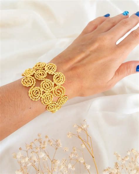 Brazalete Bashira Bronce Itiel Itiel Accesorios