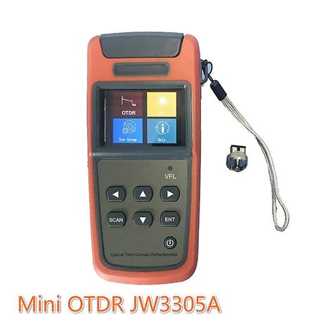 Mini Otdr Jw3305a 1550nm 60km Optical Time Domain Reflectometer Otdr Built In Visual Fault