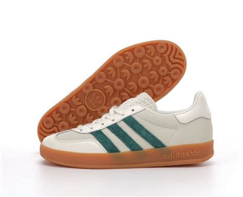 Adidas Gazelle Indoor White Leather (Адидас Газель белые) (ID#11404052 ...