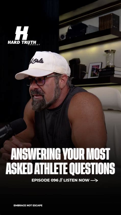 Episode 96 Answering Your Most Asked Athlete Questions Jeremy Fouts