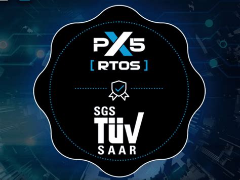 functional safety certification for the px5 rtos