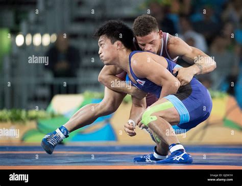 Rio De Janeiro Rj Brazil 14th Aug 2016 Olympics Wrestling Ismael